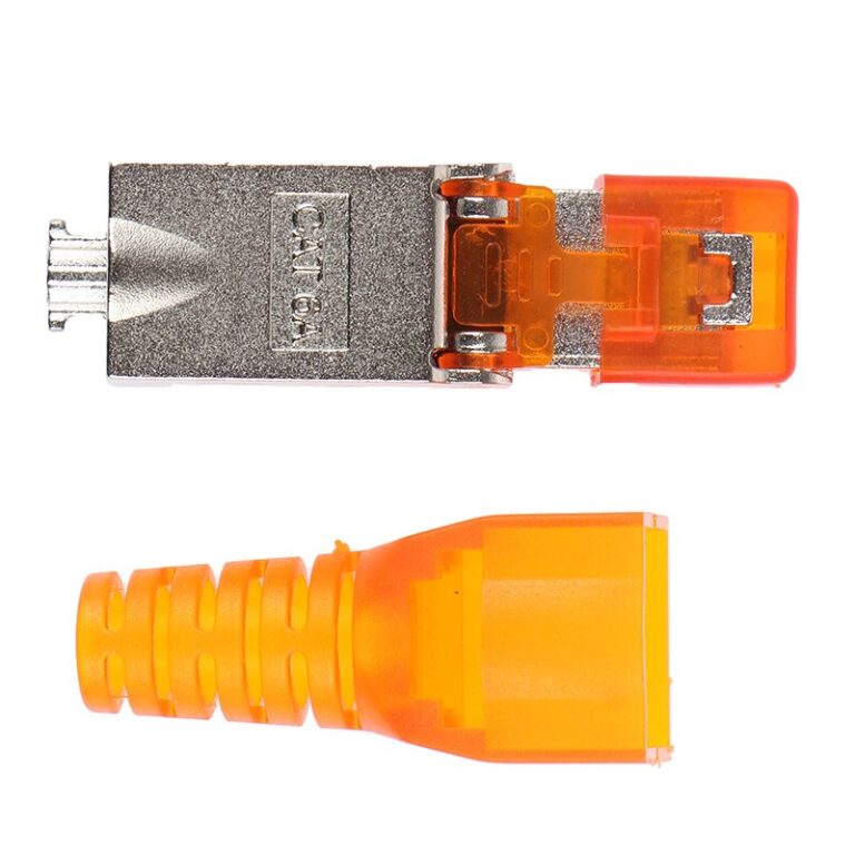 1PC Rj45 STP Shielded Connector Ethernet Plug Adapter Tool-Free ...